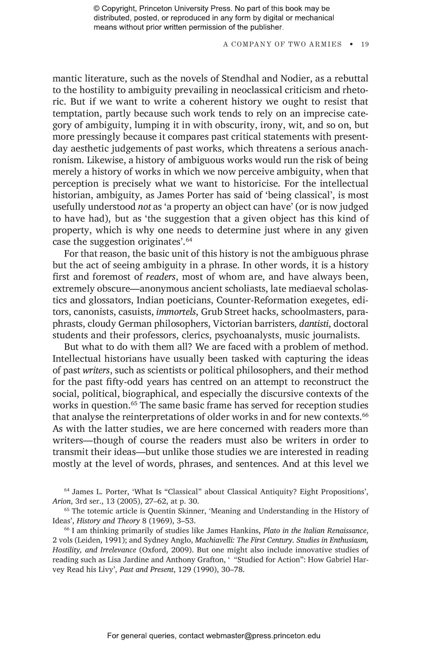 A History of Ambiguity | Princeton University Press