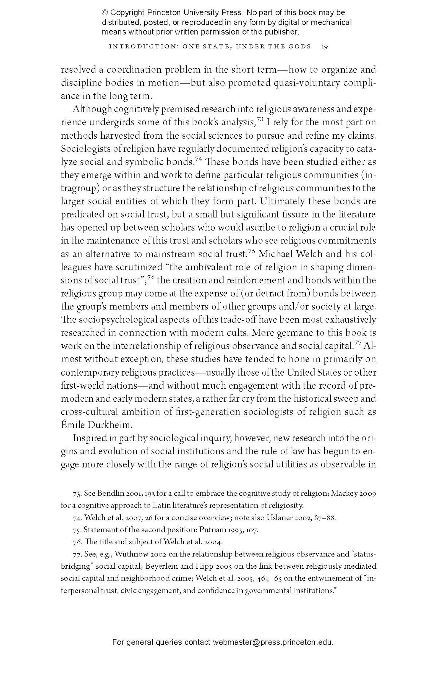 Divine Institutions | Princeton University Press