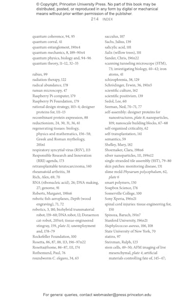 Nano Comes to Life | Princeton University Press