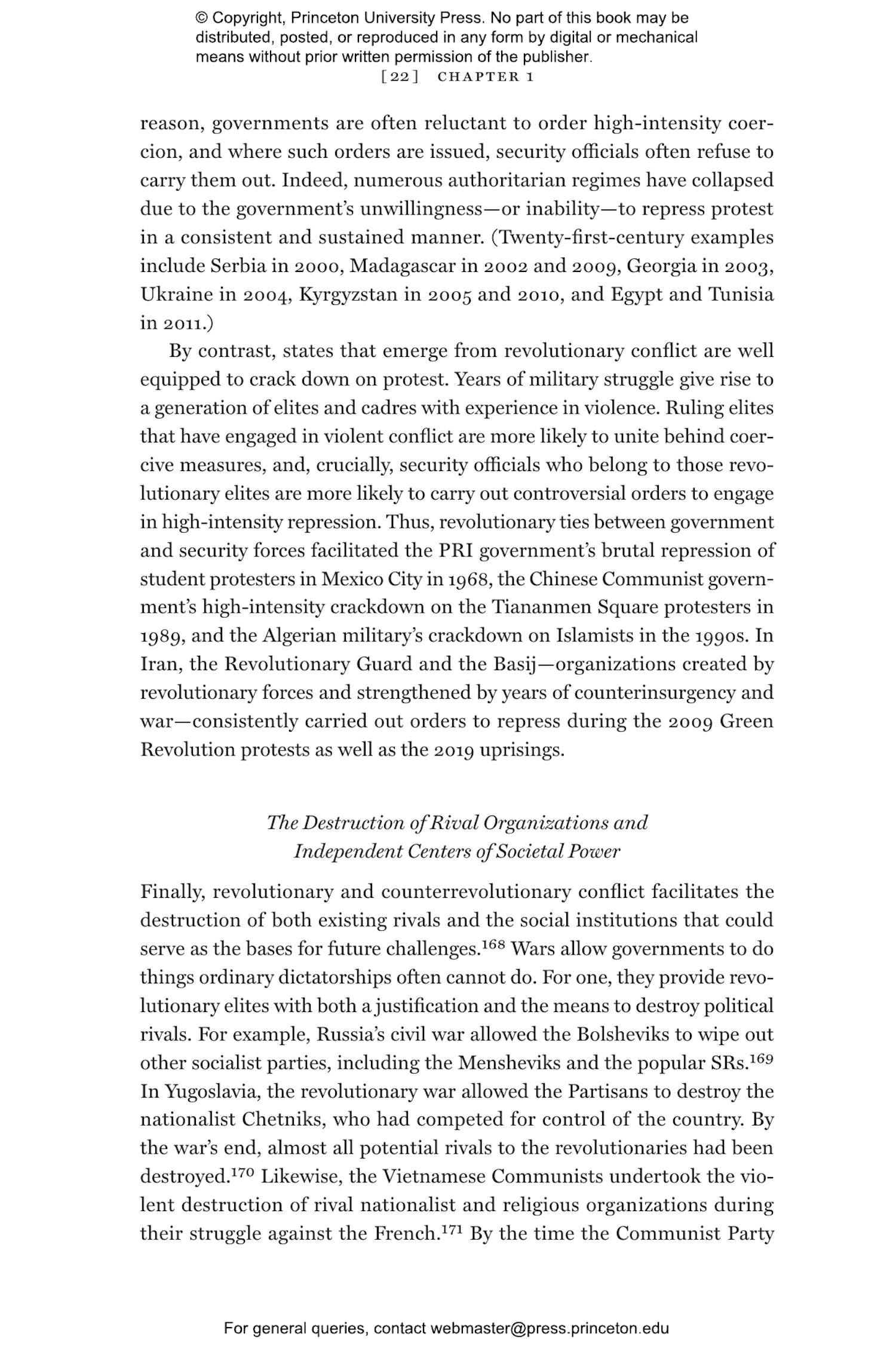 Revolution and Dictatorship | Princeton University Press