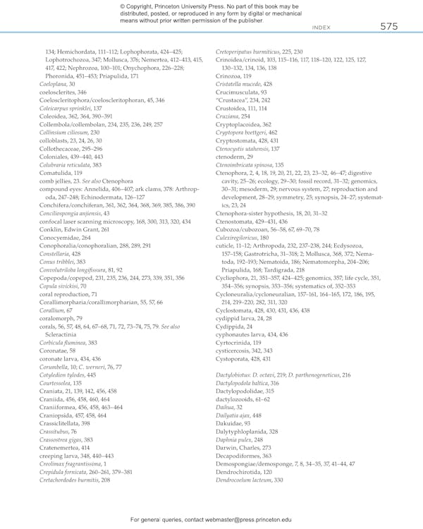 The Invertebrate Tree of Life | Princeton University Press