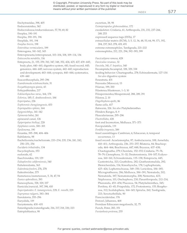 The Invertebrate Tree of Life | Princeton University Press