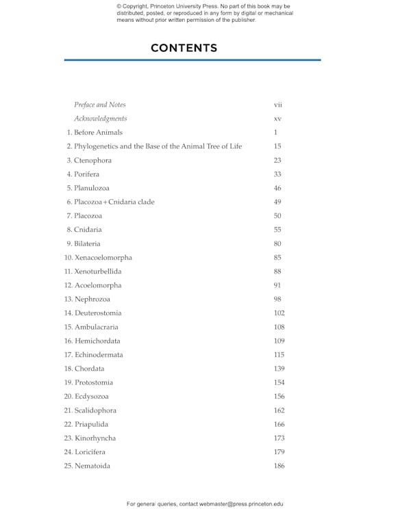 The Invertebrate Tree of Life | Princeton University Press