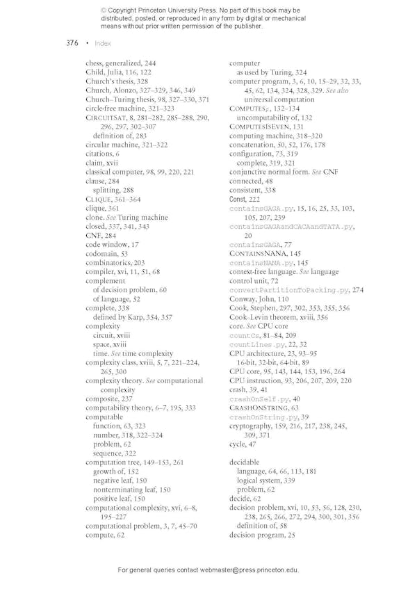 What Can Be Computed? | Princeton University Press