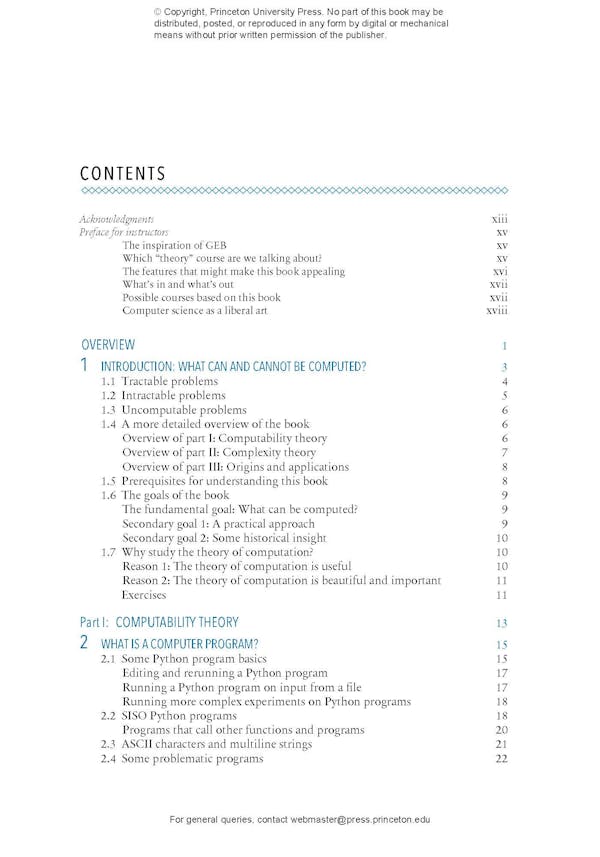 What Can Be Computed? | Princeton University Press