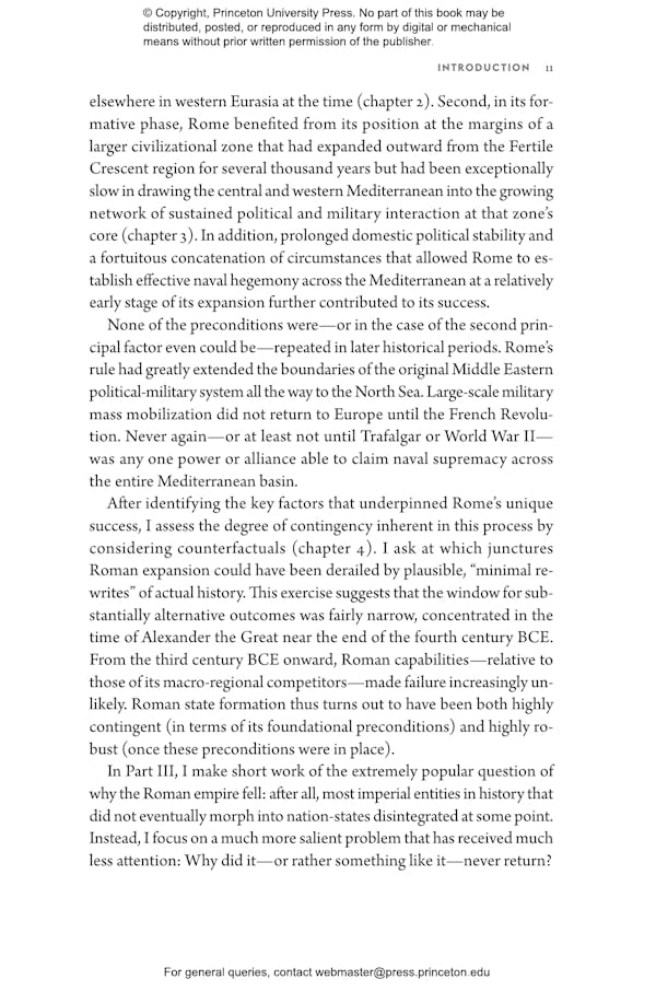 Escape from Rome | Princeton University Press