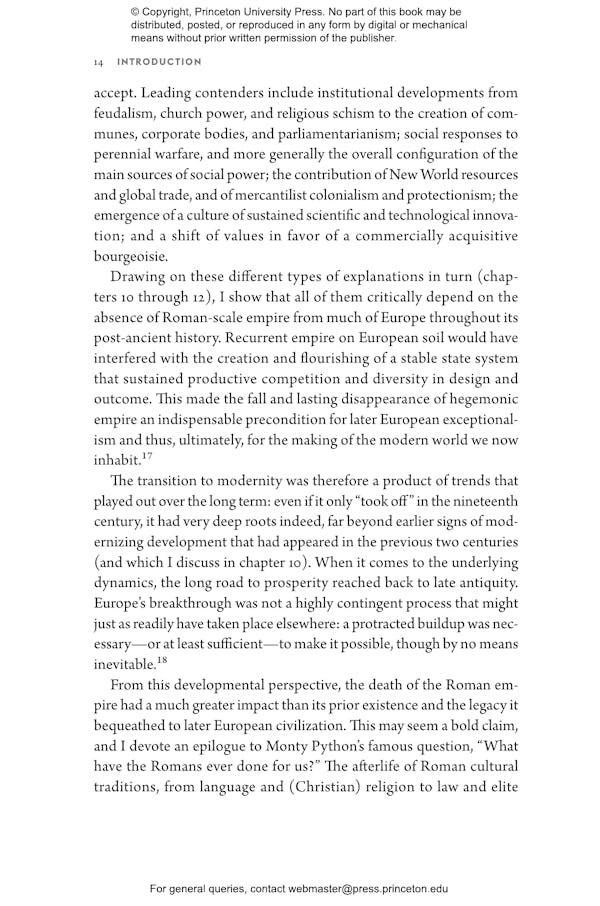 Escape from Rome | Princeton University Press