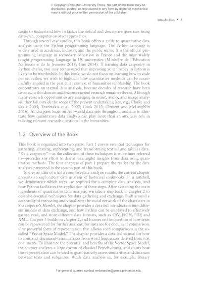 Humanities Data Analysis | Princeton University Press