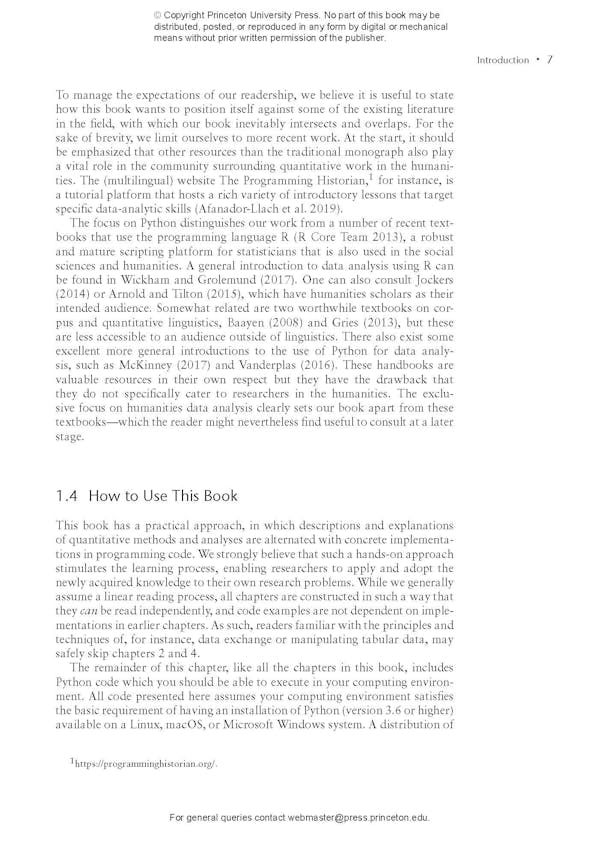 Humanities Data Analysis | Princeton University Press