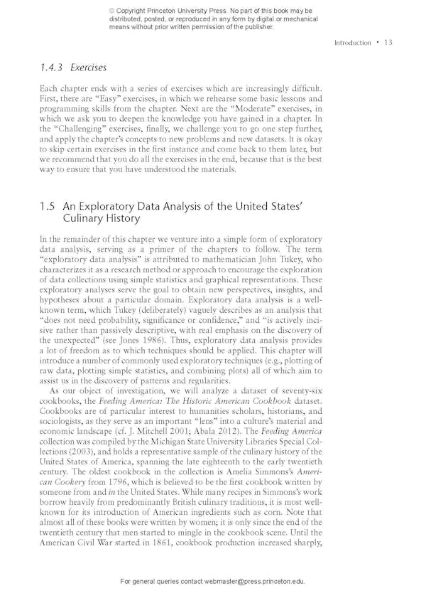 Humanities Data Analysis | Princeton University Press