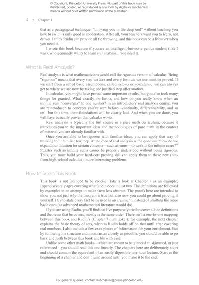 The Real Analysis Lifesaver | Princeton University Press