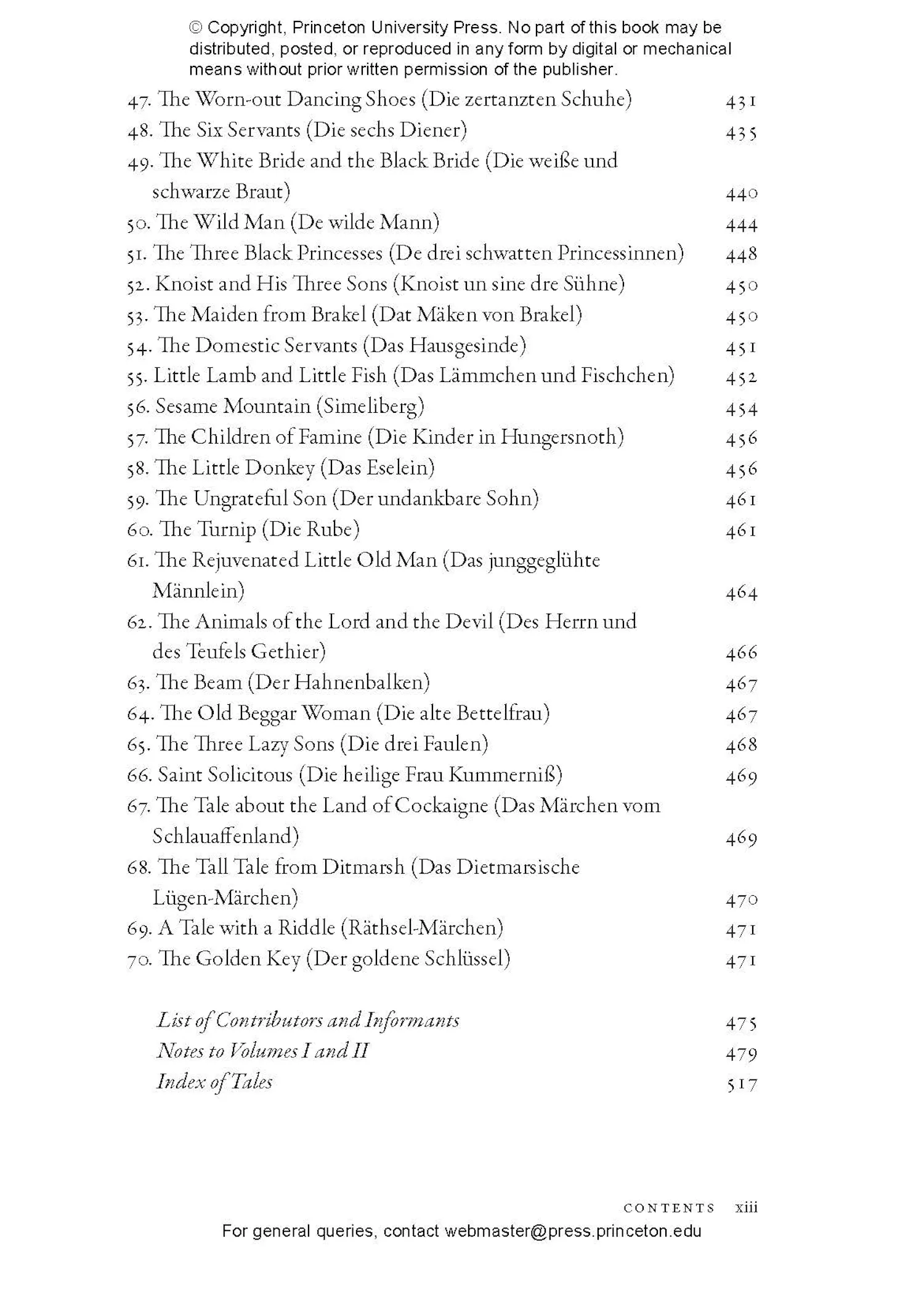The Original Folk and Fairy Tales of the Brothers Grimm | Princeton ...