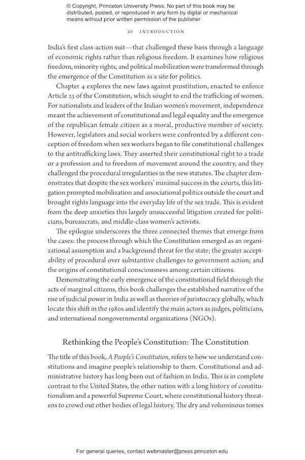 A People's Constitution | Princeton University Press