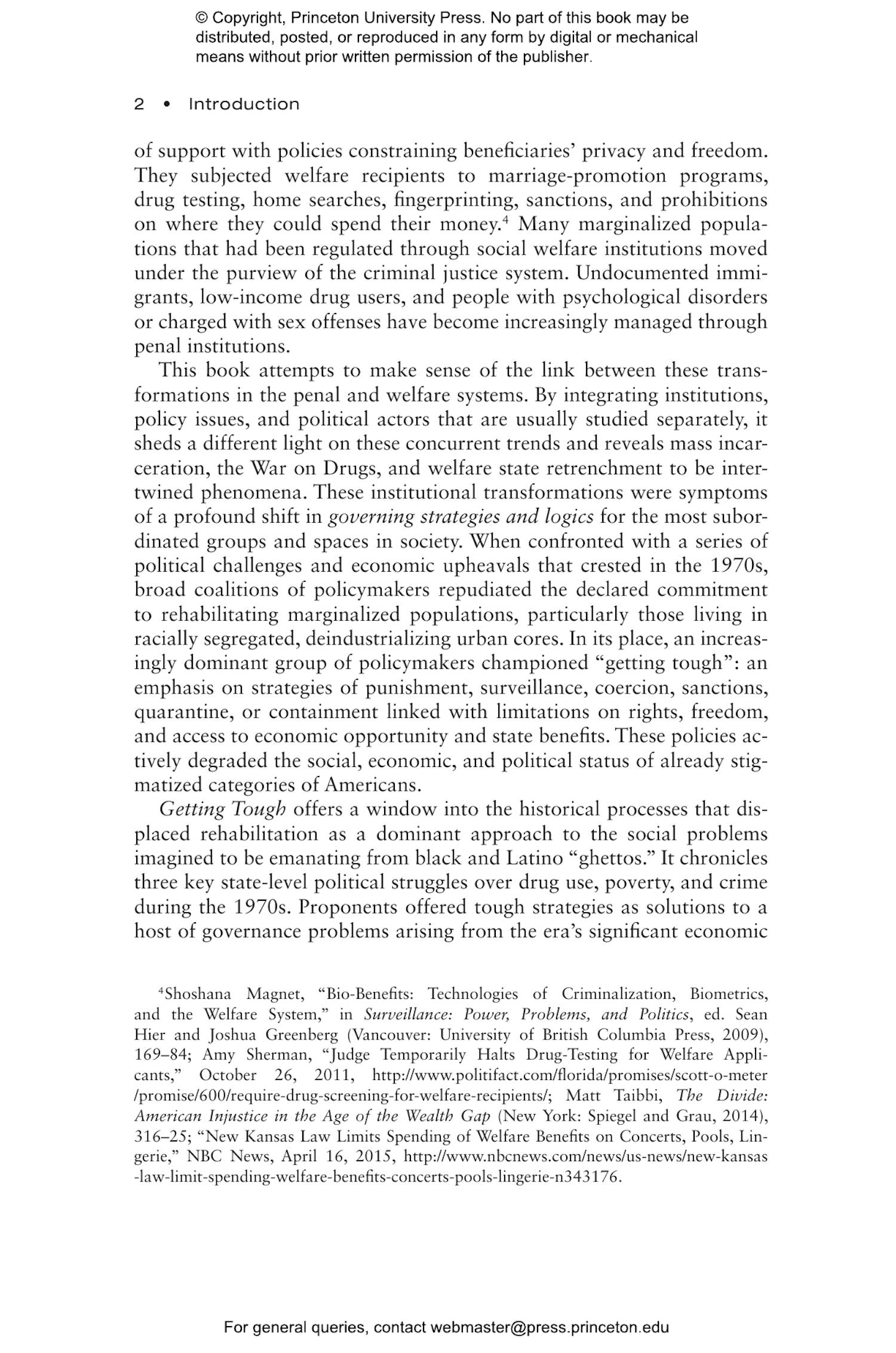 Getting Tough | Princeton University Press