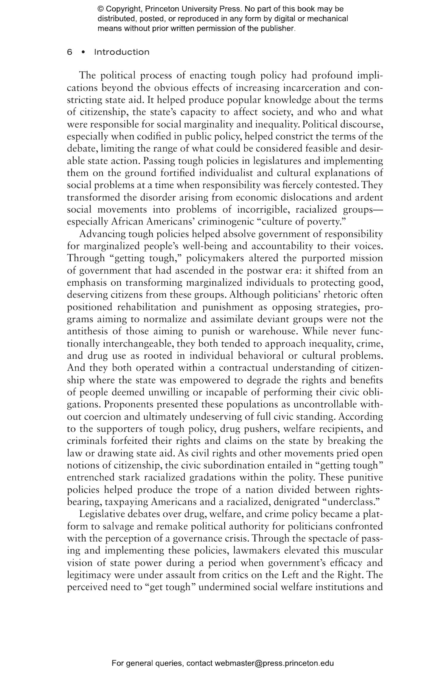 Getting Tough | Princeton University Press