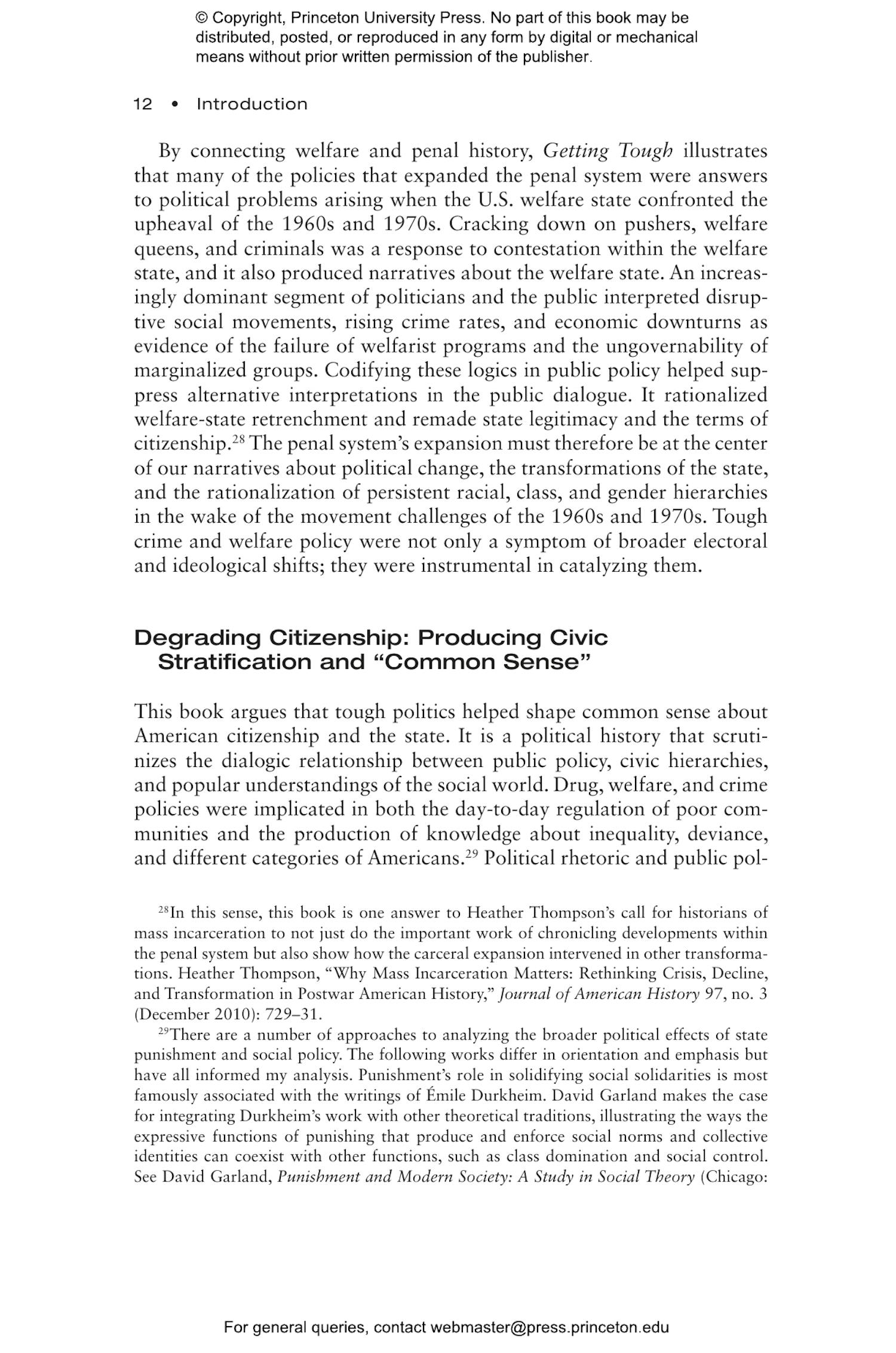 Getting Tough | Princeton University Press