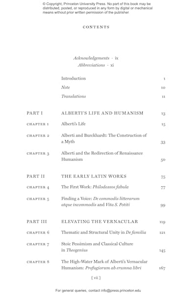 Leon Battista Alberti | Princeton University Press