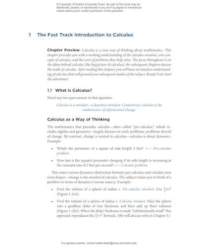 Calculus Simplified | Princeton University Press
