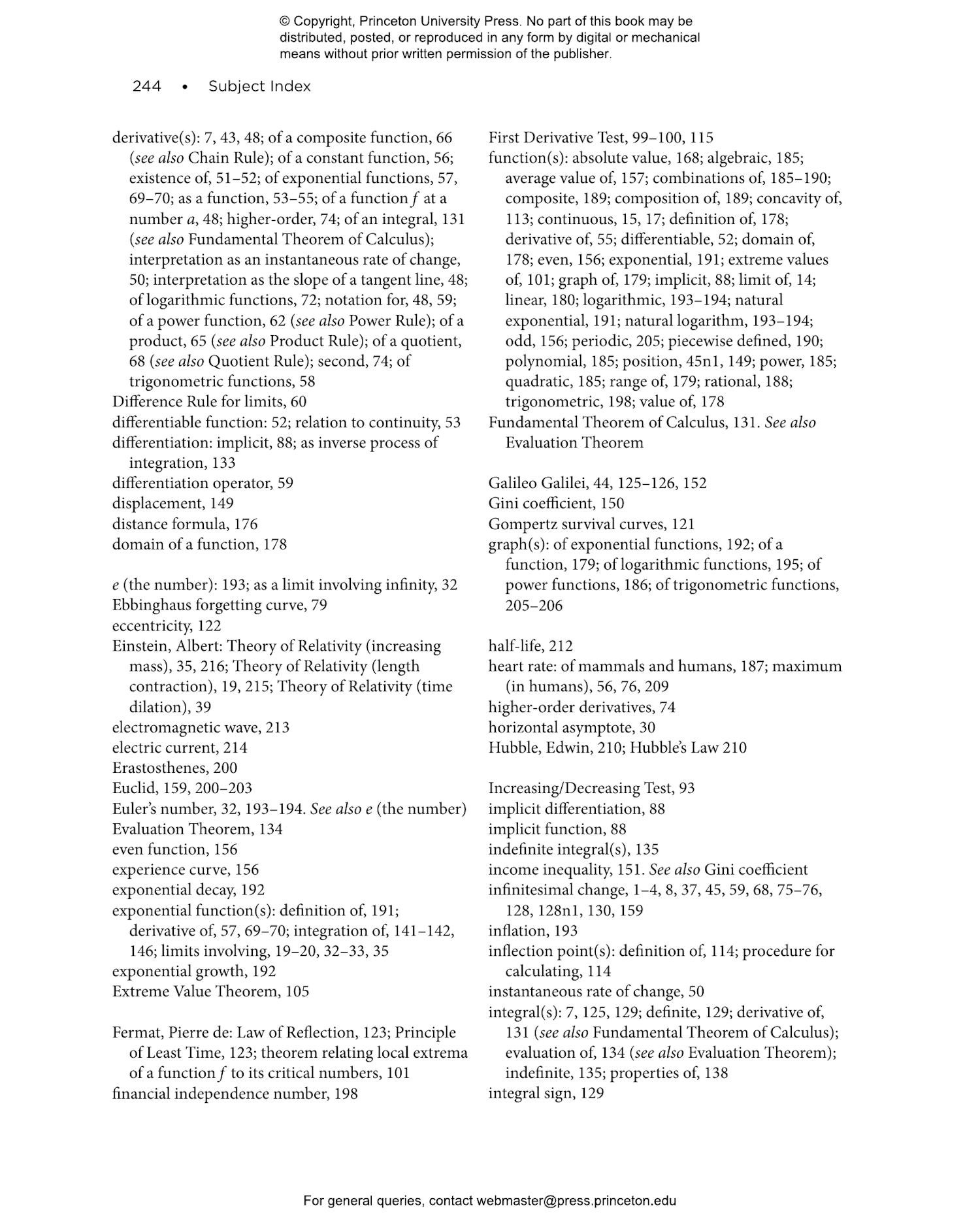 Calculus Simplified | Princeton University Press