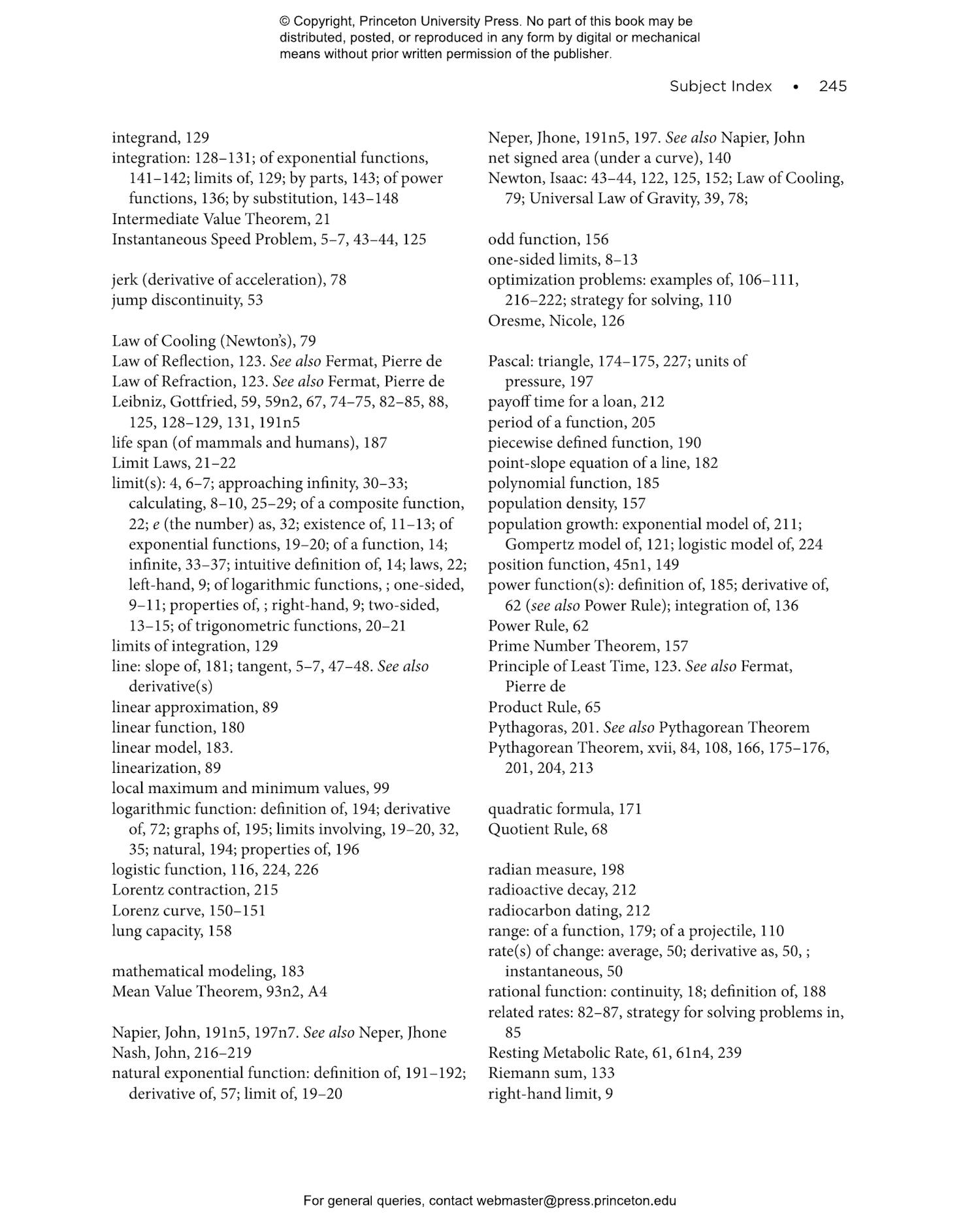 Calculus Simplified | Princeton University Press