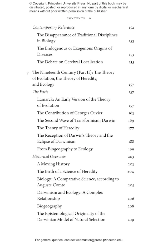 A History of Biology | Princeton University Press