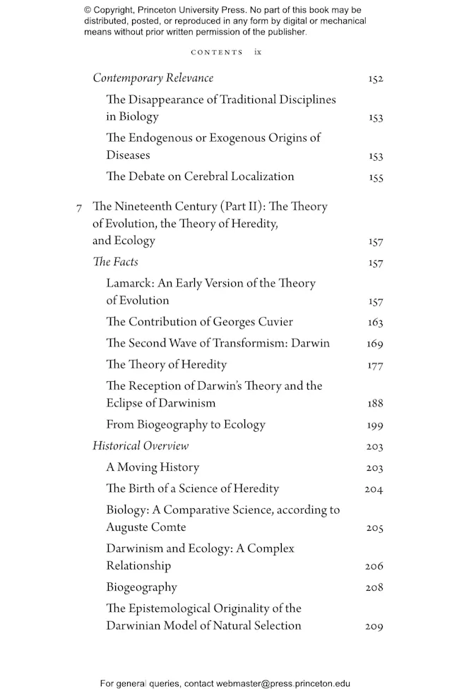 A History of Biology | Princeton University Press