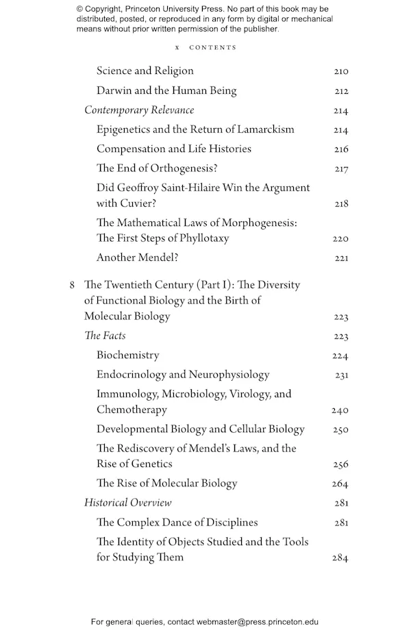 A History of Biology | Princeton University Press