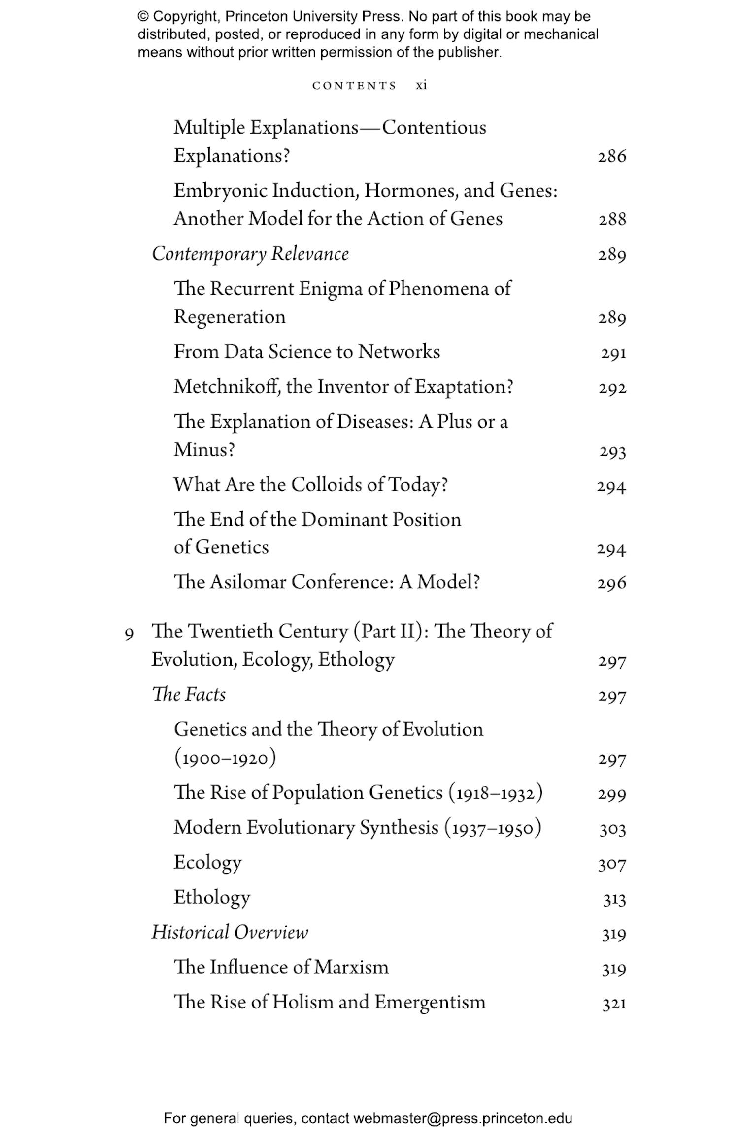 A History of Biology | Princeton University Press