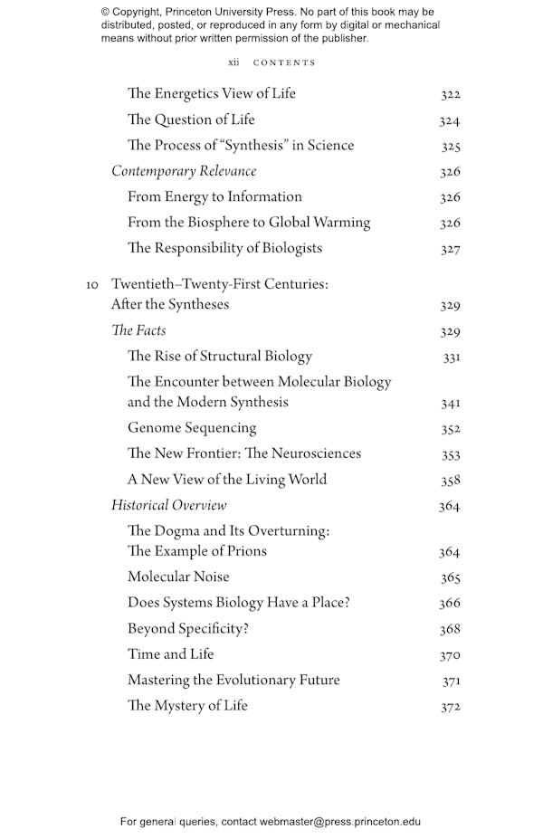 A History of Biology | Princeton University Press