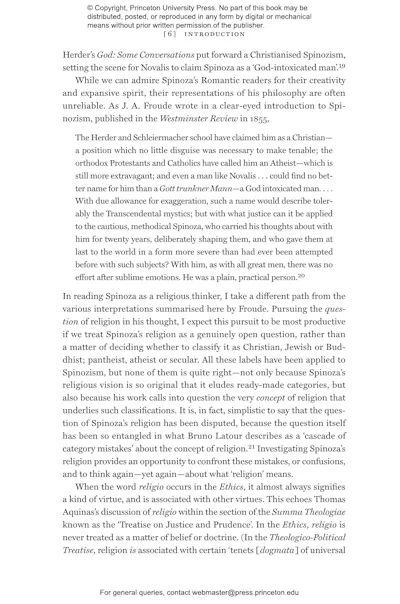 Spinoza S Religion Princeton University Press