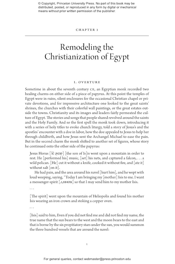 Christianizing Egypt | Princeton University Press