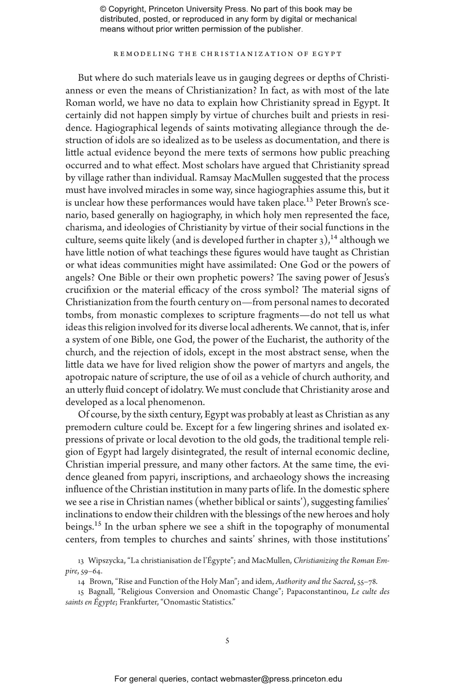 Christianizing Egypt | Princeton University Press