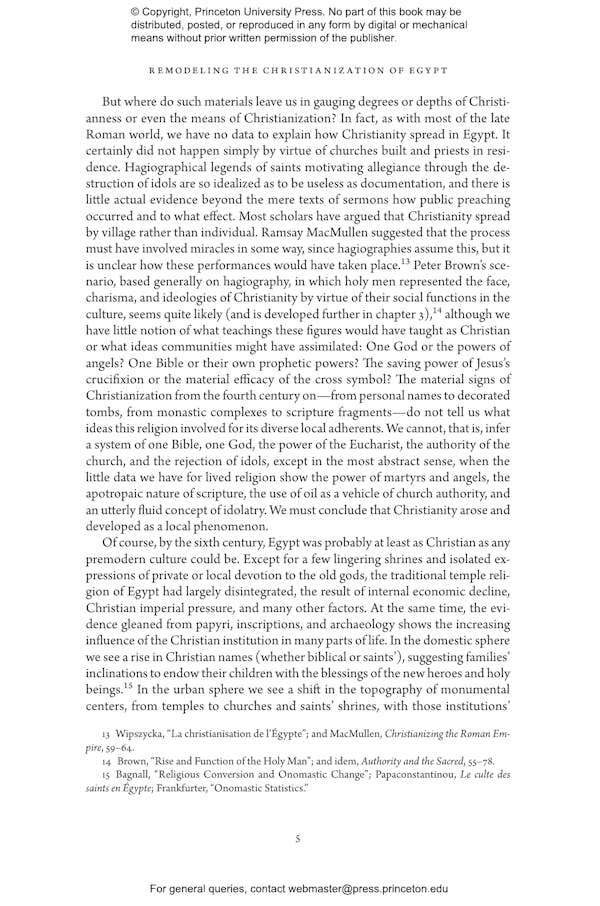 Christianizing Egypt | Princeton University Press