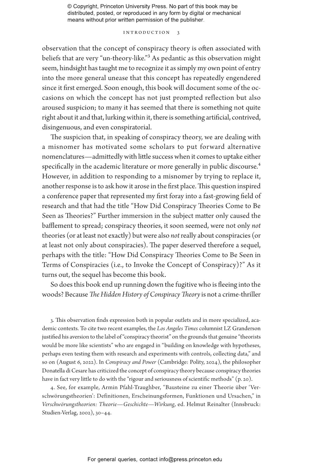 The Hidden History of Conspiracy Theory | Princeton University Press