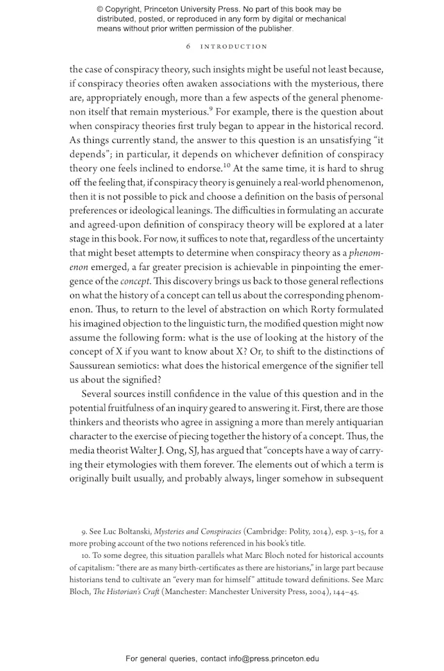 The Hidden History of Conspiracy Theory | Princeton University Press