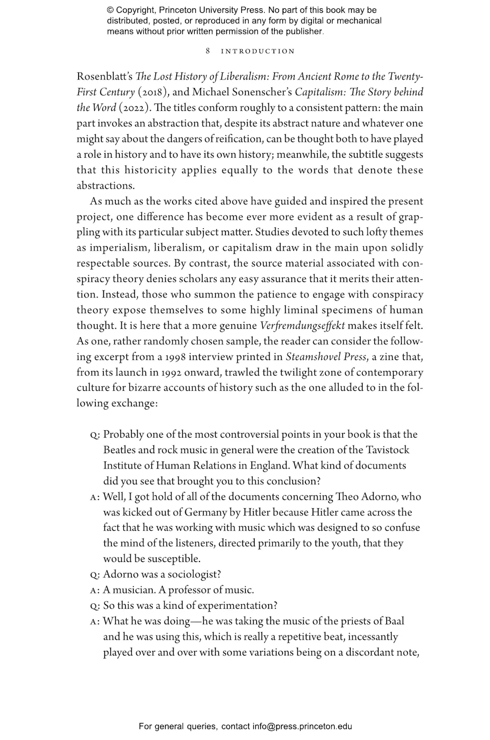 The Hidden History of Conspiracy Theory | Princeton University Press