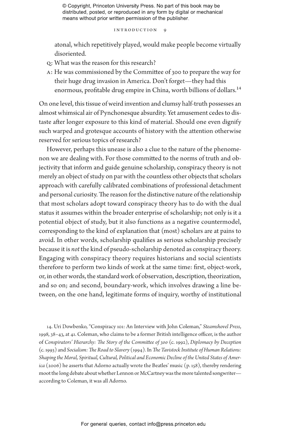 The Hidden History of Conspiracy Theory | Princeton University Press