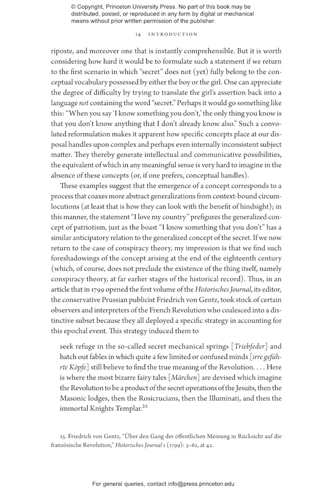 The Hidden History of Conspiracy Theory | Princeton University Press