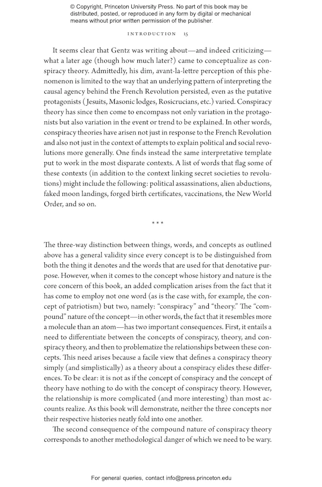 The Hidden History of Conspiracy Theory | Princeton University Press