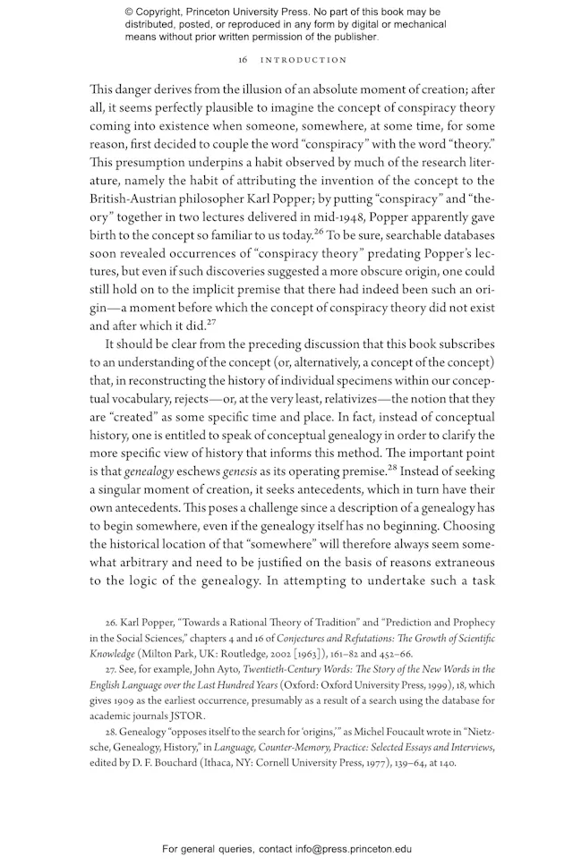The Hidden History of Conspiracy Theory | Princeton University Press