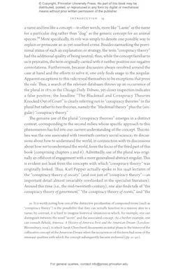 The Hidden History of Conspiracy Theory | Princeton University Press