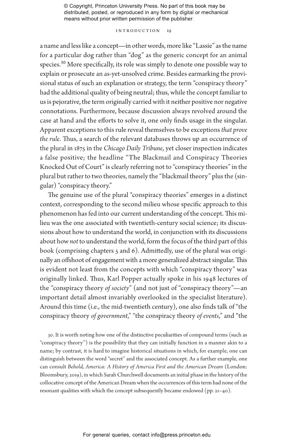 The Hidden History of Conspiracy Theory | Princeton University Press