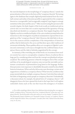 The Hidden History of Conspiracy Theory | Princeton University Press