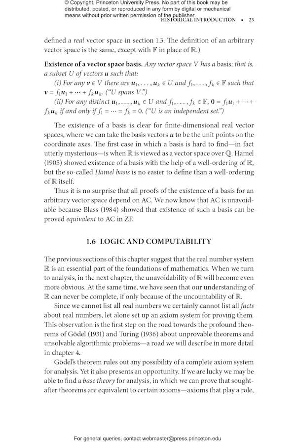 Reverse Mathematics | Princeton University Press