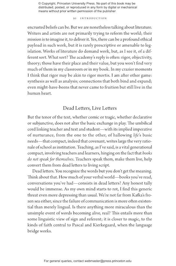 The Lives of Literature | Princeton University Press