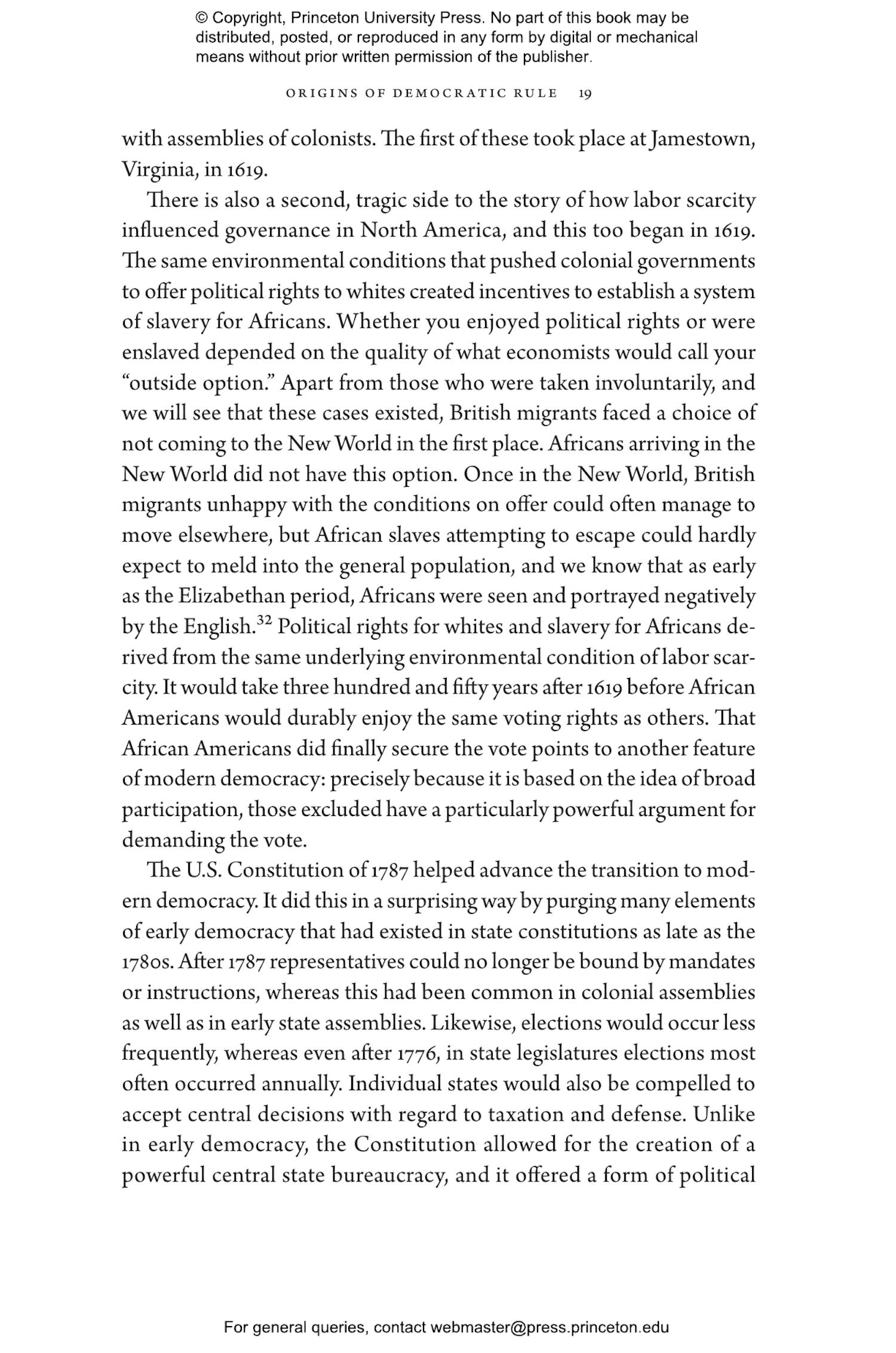 The Decline and Rise of Democracy | Princeton University Press