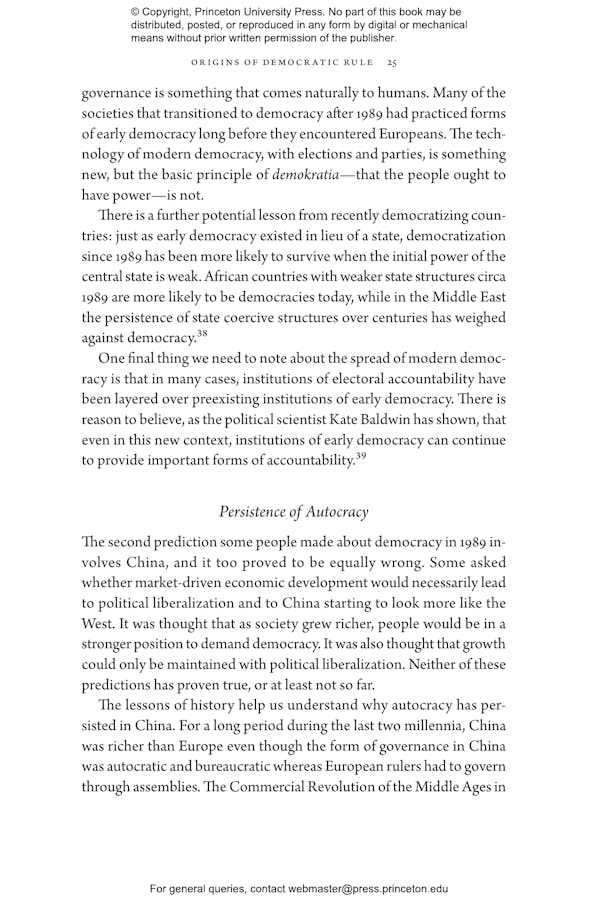 The Decline and Rise of Democracy | Princeton University Press