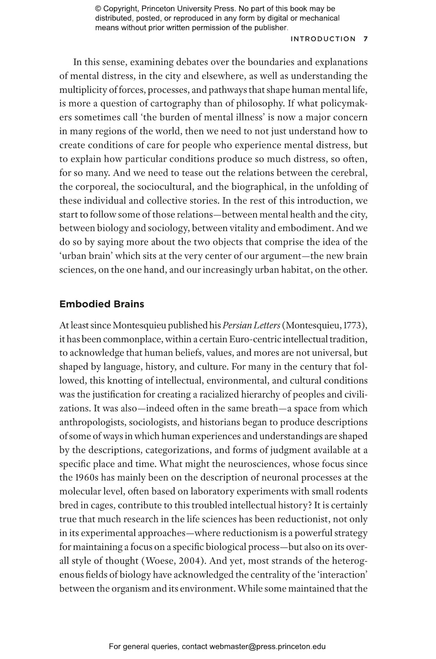 The Urban Brain | Princeton University Press