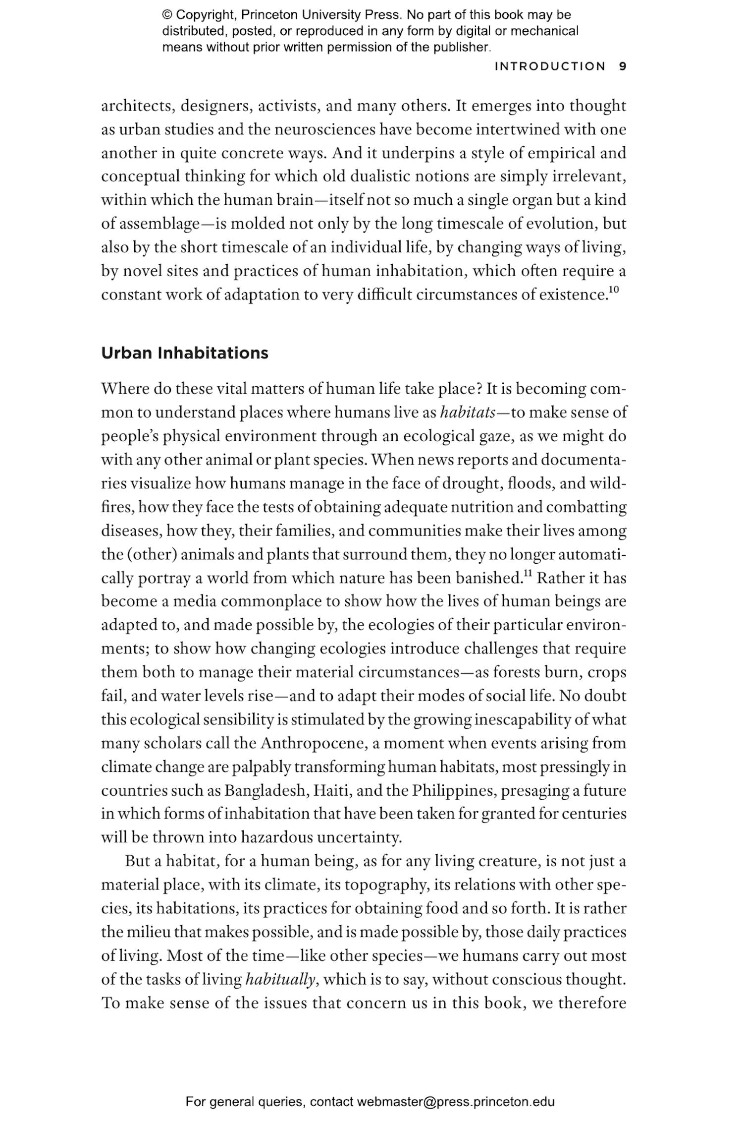 The Urban Brain | Princeton University Press