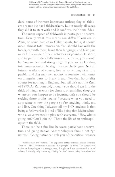 How to Think Like an Anthropologist | Princeton University Press
